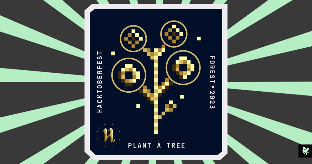 Hacktoberfest 2023: Tree Planted by Hacktoberfest | Holopin
